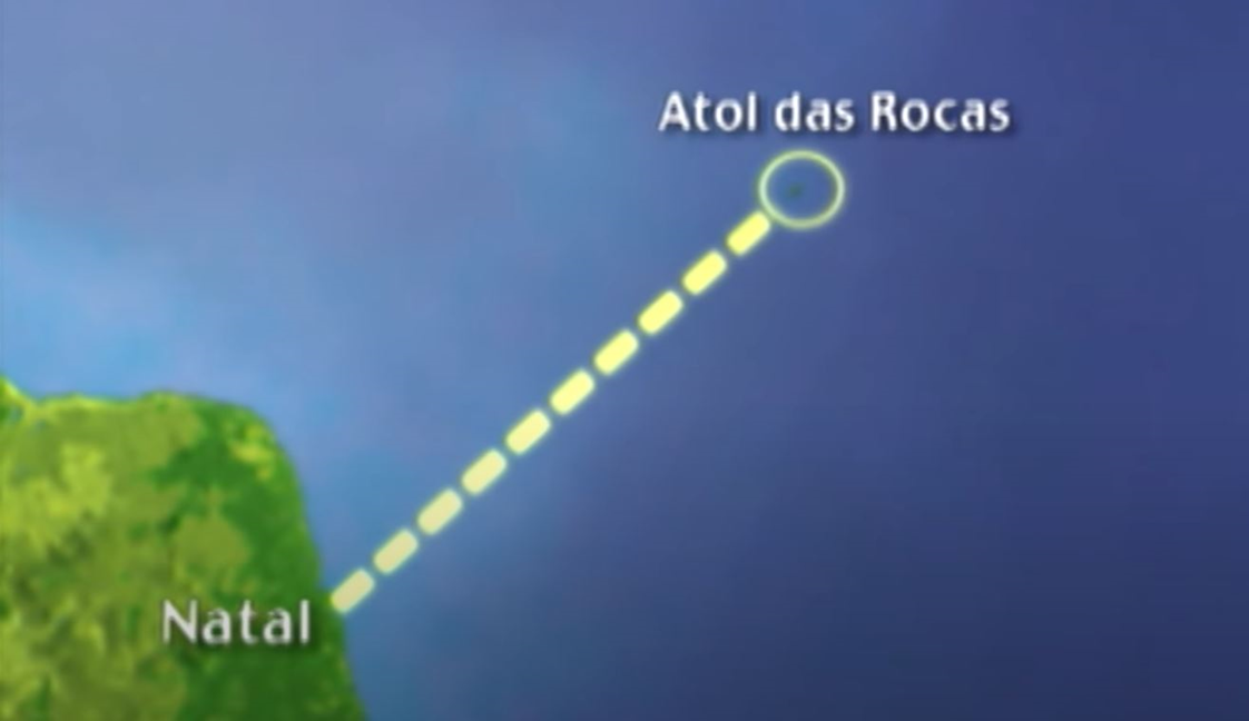 Conheça o Atol das Rocas, uma formação de recifes isoladas de ...