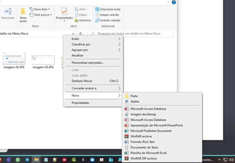 Aprenda a Criar Atalhos Dentro do Botão Direito do Mouse no Windows ...